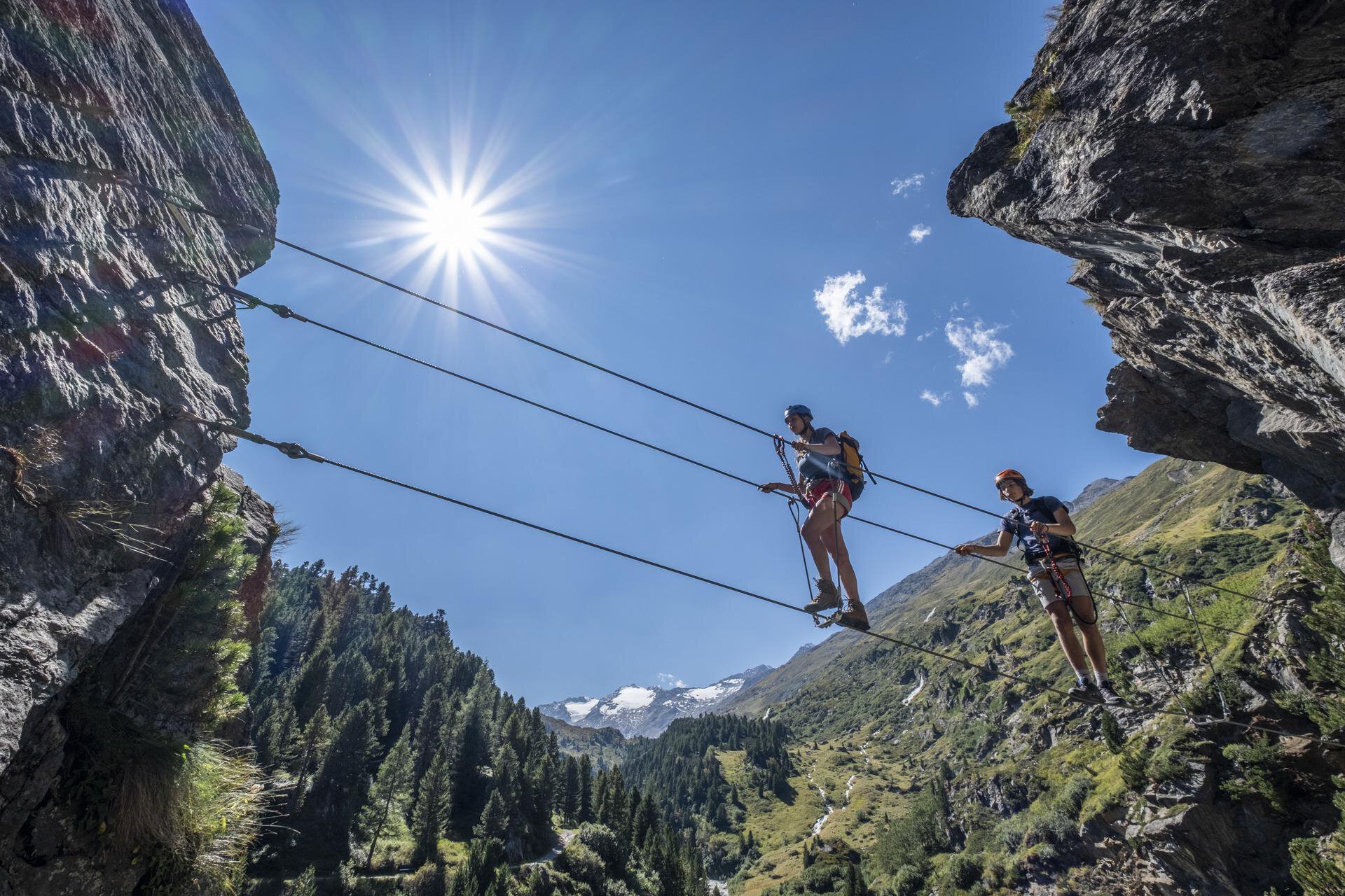 Via Ferrata Zirbenwald | Ötztal in Tirol, Austria | oetztal.com